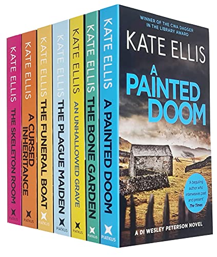 Kate Ellis Collection 7 Books Set (A Painted Doom, The Bone Garden, An ...