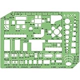 Standardgraph ST7302 - Architekt Werkplanschablone Maßstab 1:100 ...