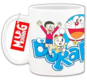 Buy Mug Morning Doraemon Mugs for Kids | Doremon Coffee Cup and Mugs ...