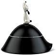 Di Alessi Lulà Dog Bowl with Lid in 18/10 Stainless Steel and ...