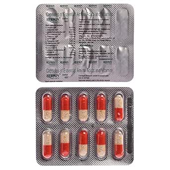 Hermin Forte - Blister Pack of 10 Capsules : Amazon.in: Health ...