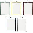 Infomate Rectangular Multicolored A4 Paper Wall Hanging Display Pocket ...