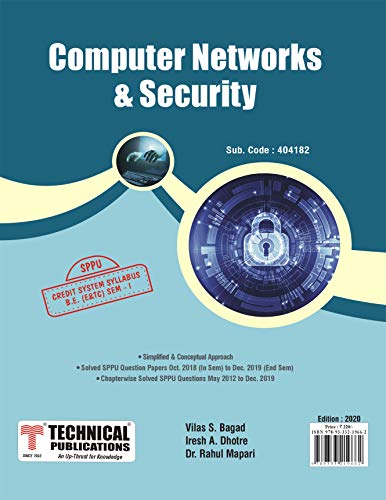 Amazon in Buy Computer Networks Security For SPPU BE E TC SEM I amazon-in-buy-computer-networks-security-for-sppu-be-e-tc-sem-i