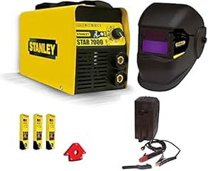 Stanley 7000 200 A Inverter Welding Machine with Auto-Darkening Mask ...
