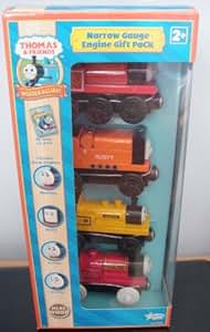 Thomas Wooden Narrow Gauge Engine Gift Pack including Skarloey, Rusty ...