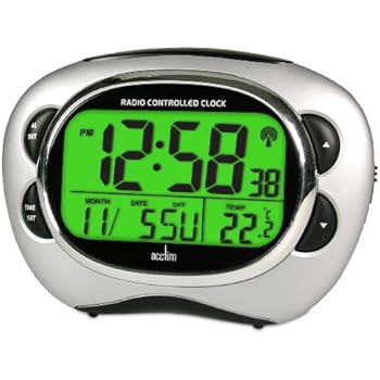 Acctim Pulse Smartlite Radio Controlled Alarm Clock: Amazon.co.uk ...