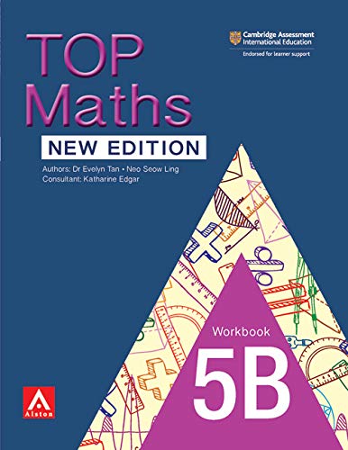 TOP Maths (New Edition) Workbook 5B [Paperback] Dr. Evelyn Tan and Neo ...