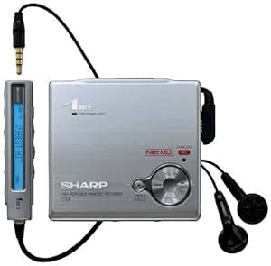 Sharp 1-Bit Portable Minidisc Recorder IMDR580HS: Amazon.co.uk: Audio ...