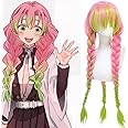 Buy Trunkin Cotton Blend Demon Slayer Kanroji Mitsuri Braid Long ...