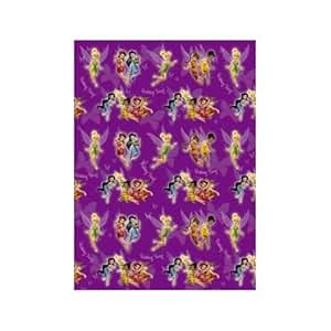 Tinkerbell Gift Wrapping paper & 2 gift tags: Amazon.co.uk: Toys & Games