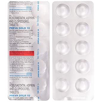 Preva Gold 10 - Strip of 10 Tablets : Amazon.in: Health & Personal Care