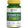 Pure Nutrition Vitamin B12 1000mcg Tablets | Active form of Methylcobalamin B-12 Supplement for ...