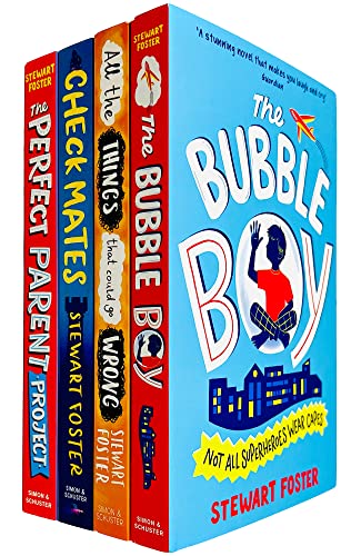 Stewart Foster 4 Books Collection Set (The Bubble Boy, All The Things ...