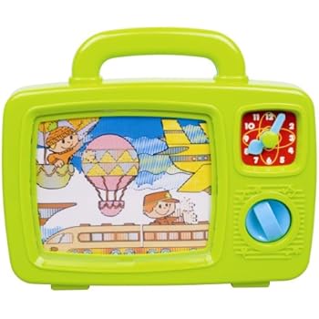 My First TV Baby Musical Television Toy Box with Colourful Toy Safari ...