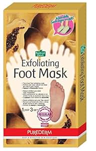 Purederm Exfoliating Foot Mask Papaya & Chamomile Extract - "Sock type ...