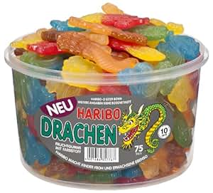 Haribo Drachen, 1er Pack (1 x 1.35 kg): Amazon.de: Lebensmittel & Getränke