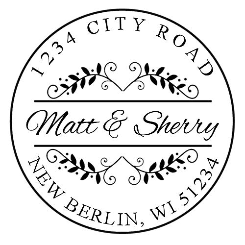 Custom Address Stamps Self Inking Address Stamp Self Nkng Return ...