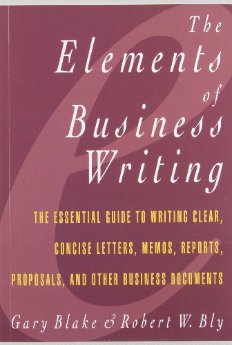 the essential handbook for business writing pdf
