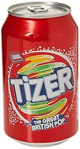 Barr Tizer Soda Cans, 24 x 330ml: Amazon.co.uk: Prime Pantry