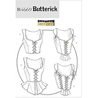 Butterick Patterns B4669 Size EE 14-16-18-20 Misses Corset, Pack of 1 ...