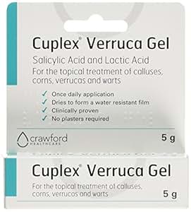Cuplex Verruca Gel, 5gm: Amazon.co.uk: Health & Personal Care