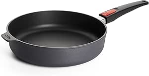 Norbert Woll 1728DPI Diamond LITE Induktion Guss-Hochrandpfanne, AS 28 ...