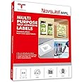 NOVAJET Labels (Per A4 Size Sheet) Multi Purpose Self Adhesive Labels ...