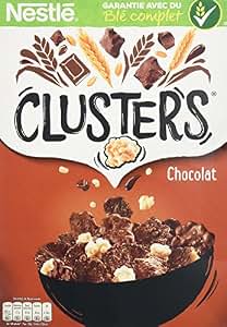 Nestlé Clusters Chocolat - Céréales du Petit Déjeuner - Paquet de 400 g ...