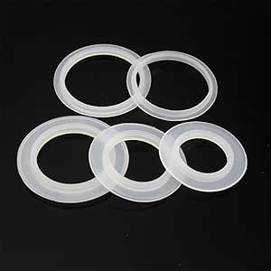 FACULX Pop Up Basin Waste Seal O-Rings Sink Waste Basin Click Plug ...
