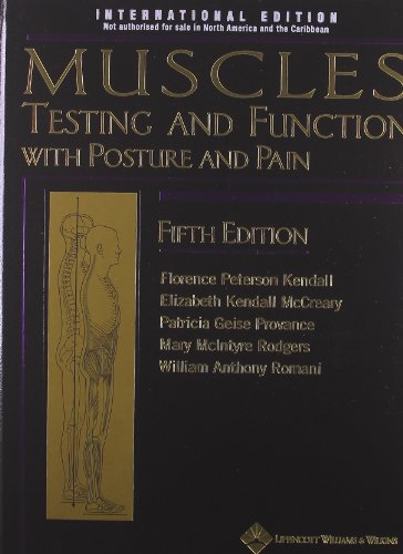 Amazon.fr - Muscles: Testing and Function, with Posture and Pain ...