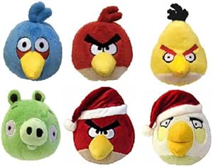 Angry Birds Large Plush (styles may vary) : Amazon.co.uk: Toys & Games