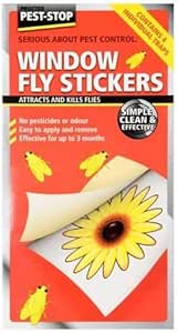 Pest-Stop PSWFS Window Fly Stickers - 4 Pack : Amazon.co.uk: Garden ...