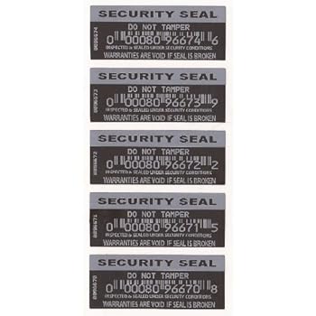 Security Stickers Tamper-EVIDENT Warranty Void RED and Black DO NOT ...