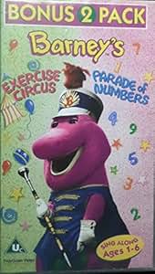 Barney - Exercise Circus / Parade Of Numbers [VHS]: Barney The Dinosaur ...