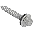 TechFast Sheet to Timber Roofing Screws | 6.3 x 45mm | Elementech | Bag 100 : Amazon.co.uk: DIY ...