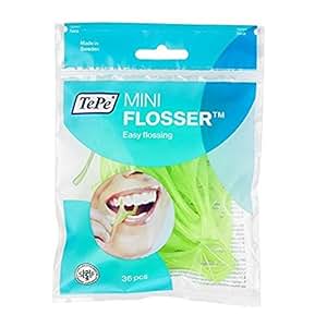 TePe Mini Flosser Filo interdentale con forcella tendifilo 36 pezzi ...