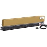 Surge Protected Extension Lead 3M, HANNELORE 7 Way Power Strip with Switch, Power Distribution ...