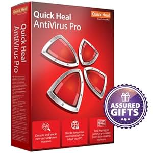 Quick Heal Antivirus Pro Latest Version - 1 PC, 1 Year (CD/DVD): Amazon ...