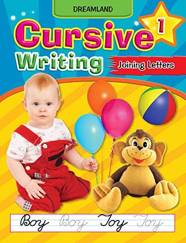 Buy Joining Letters Cursive Writing Book 1 for Children Age 3 - 5 years ...