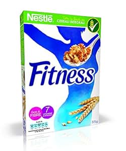 Fitness Cereali Fiocchi di Frumento Integrale - 375 gr: Amazon.it ...