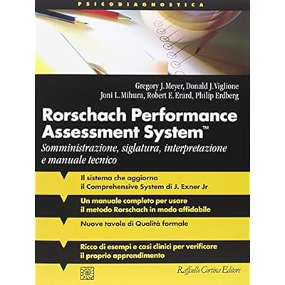 Piers Mark: Rorschach Performance Assessment System. Somministrazione, Siglatura ...