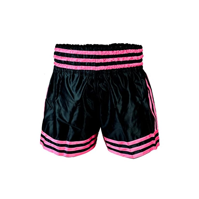 Islero Ladies Pink Muay Thai Shorts Fight MMA Kick Boxing Shorts ...
