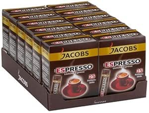 Jacobs Espresso, Sticks, 12er Pack (12 x 50 g): Amazon.de: Lebensmittel ...
