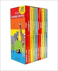 Buy My First Learning Library: Boxset of 20 Board Books for Kids ...