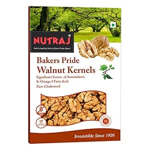 Nutraj Broken Walnut Kernels , (6-8 Pieces Broken,Dried) 250g : Amazon.in: Grocery & Gourmet Foods