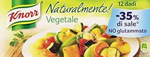 Knorr - Dado Vegetale, senza Glutammato - 12 dadi: Amazon.it ...