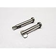 Stainless Steel Safety Clevis Pins 8MM x 28MM X2 (Drop Nose Retaining ...