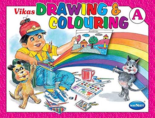 Buy Navneet Drawing & Colouring In-A Nursery | English | Drawing & Art ...