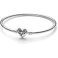 Pandora Pulsera Moments 592593C01-19 corazón : Amazon.co.uk: Fashion