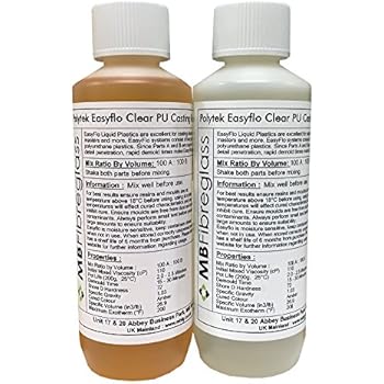 Polycraft EasyFlo 60 Polyurethane Liquid Plastic Casting Resin 500ml ...
